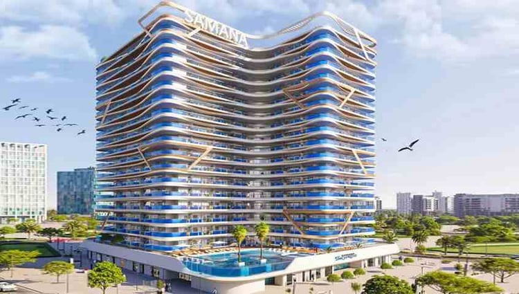 Samana Skyros in Al Arjan Key feature | IM Properties